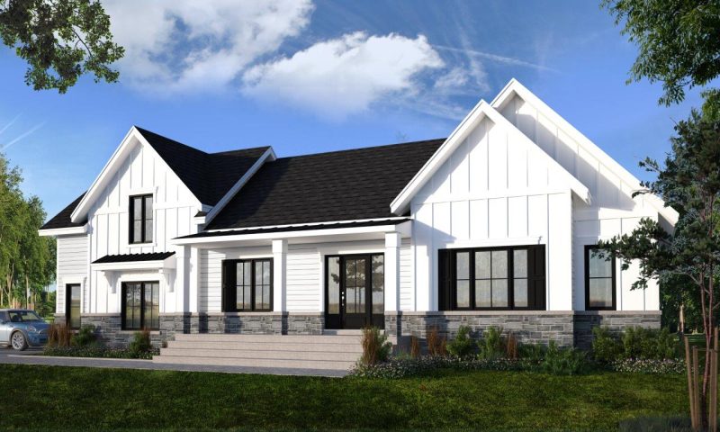 Maison à palier – Architectures Gosselin